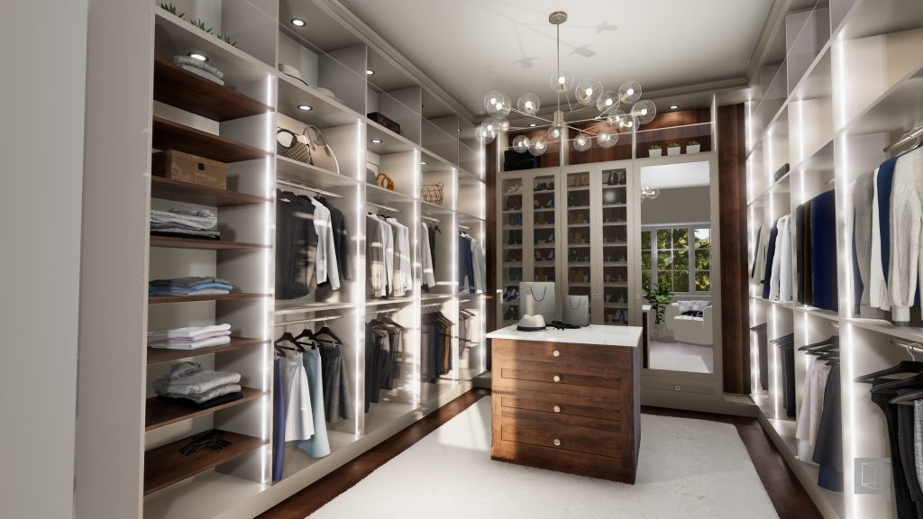 3D rendering software for closets - VORTEK Spaces